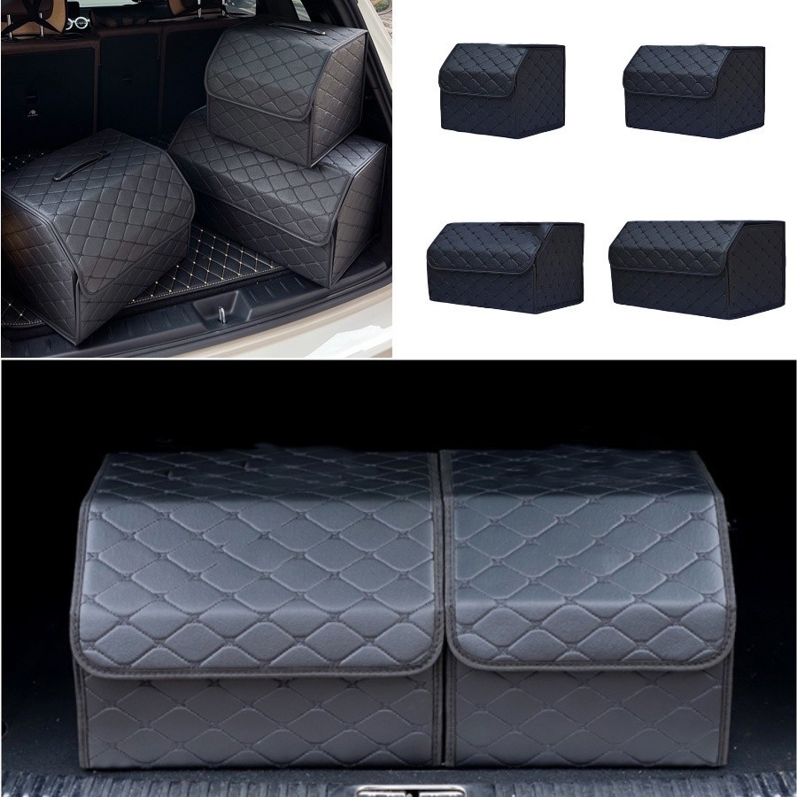 Car Trunk Storage Box Large Capacity Vehicle Organizer and Storage Box ...