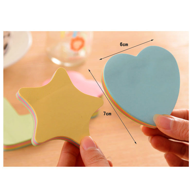 Geometric Creative Sticky Notes - Unique Shapes for Messages | Shopee ...