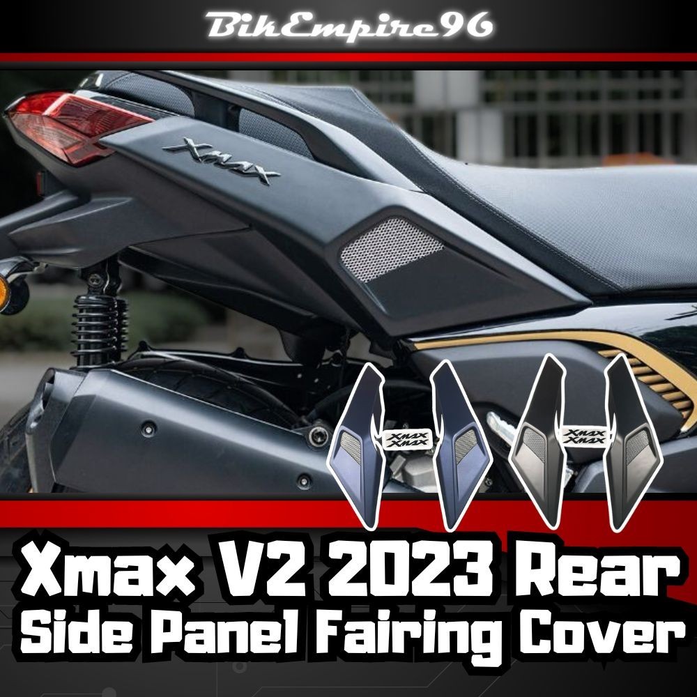 Yamaha Xmax V2 Rear Side Panel Fairing Cover 1Pair Aerodynamic Protect ...