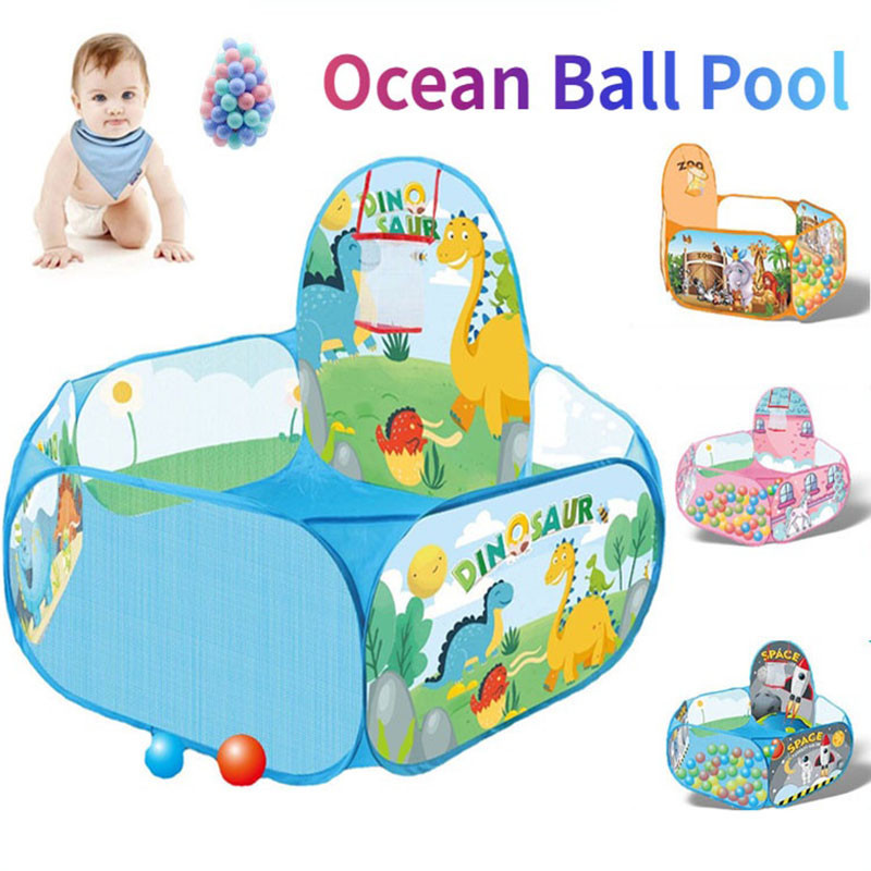 Baby Ocean Ball Playball Baby Safety Fence Playground Foldable Indoor ...