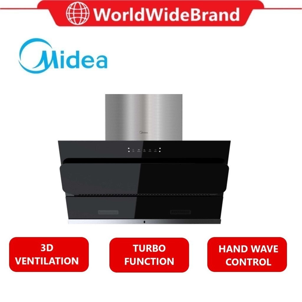 Midea Designer Cooker Hood MCH-90B65 | Shopee Malaysia