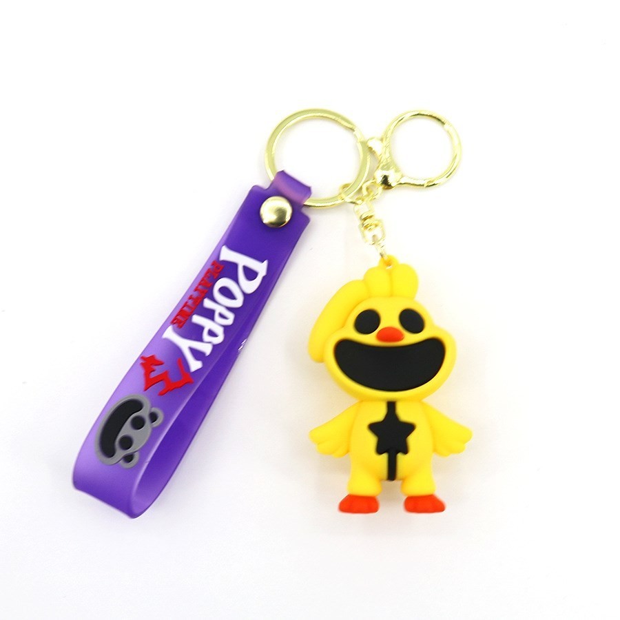 Horror Game Poppy Playtime Smiling Critters Keychain Funny Smiling ...