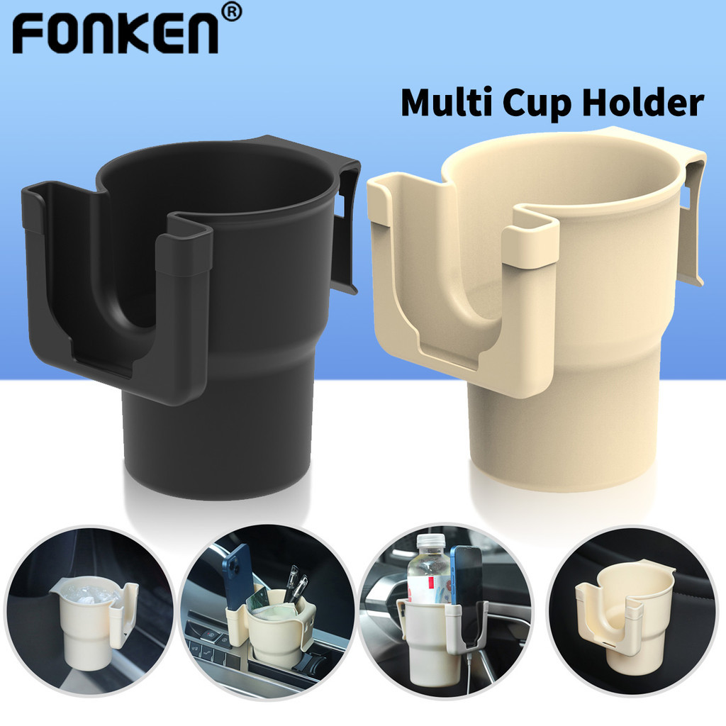 Fonken 2 in 1 Car Cup Holder Air Vent Outlet Drink Coffee Bottle Holder ...
