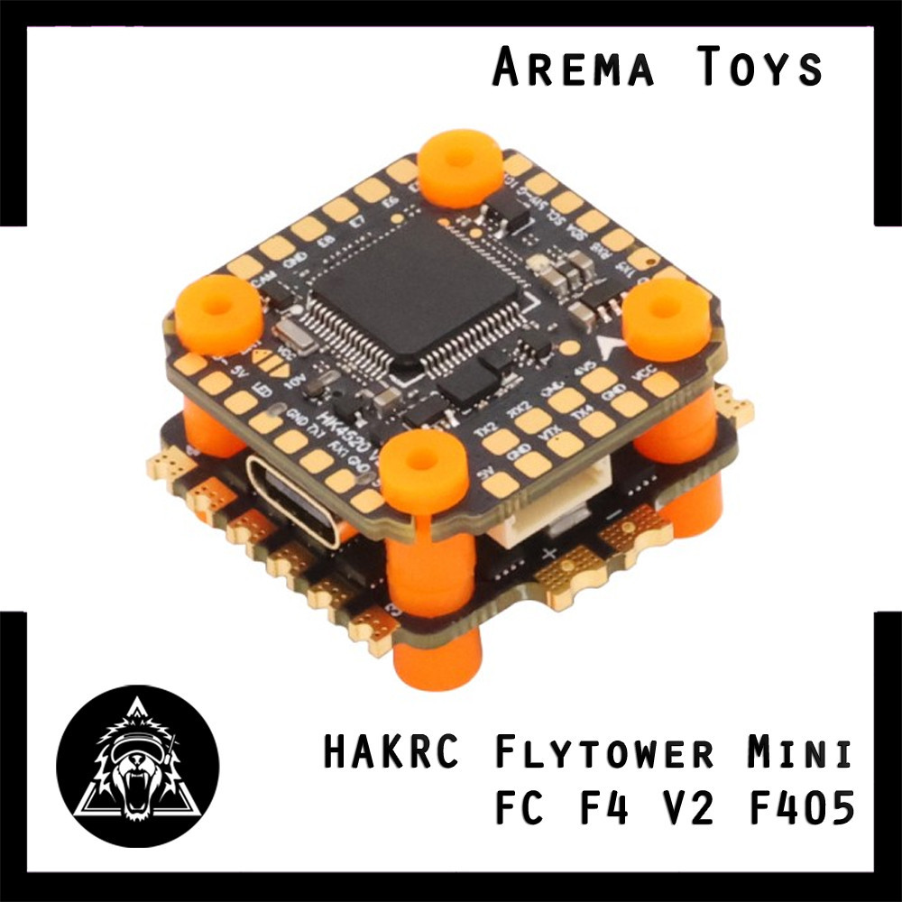 Hakrc Flytower Mini FC F4 V2 F405 ESC 35A 4in1 BLHeli_S 2-6s Drone FPV ...