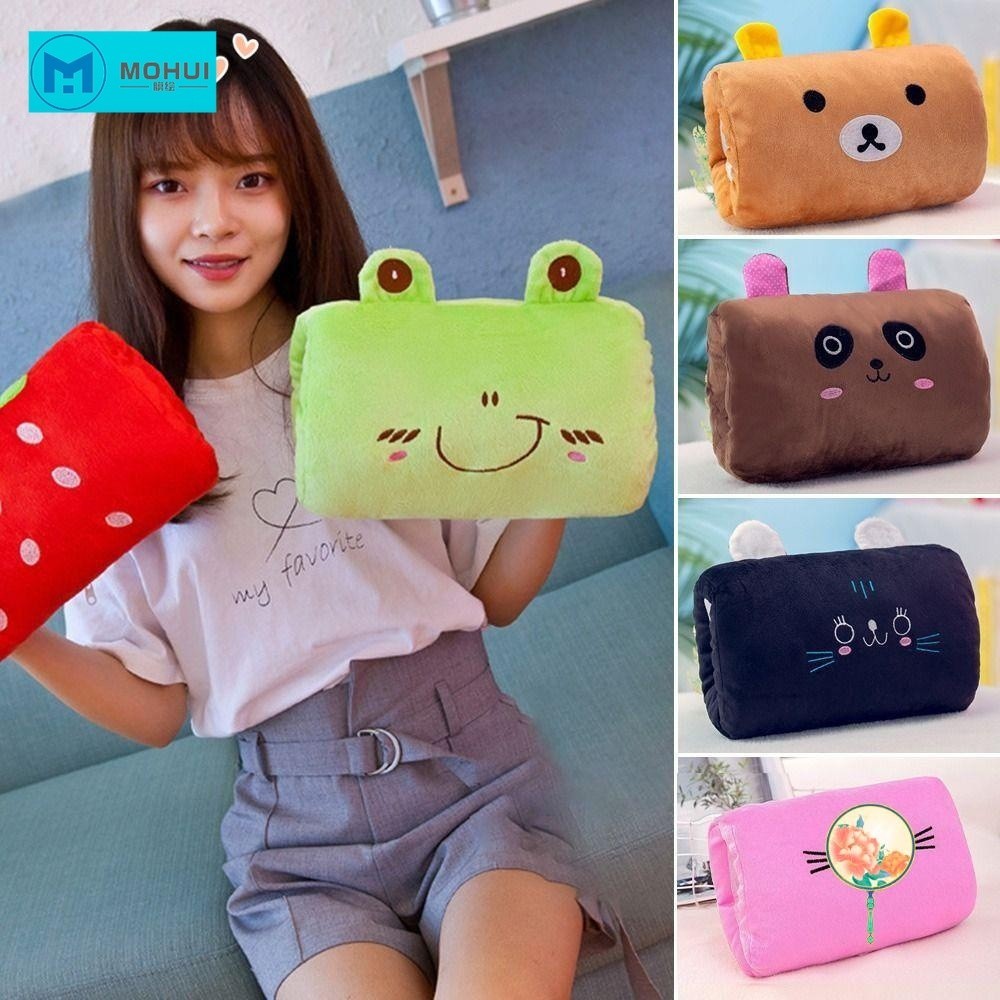 MW-HOME Hand Warmer Pillow Cartoon Office Lunch break Hand Warmer Pad ...