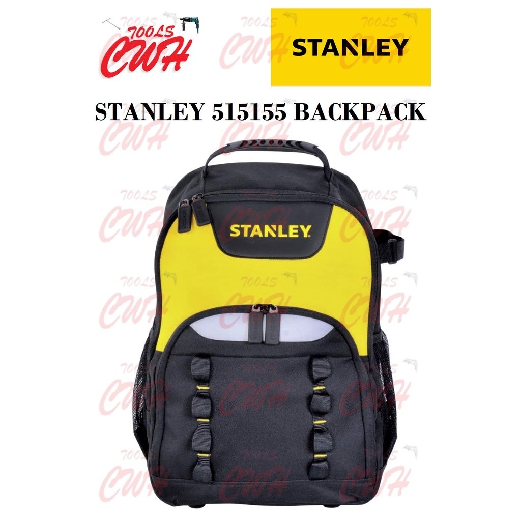 STANLEY STST515155 46X36X18CM 25KG CAPACITY LAPTOP BACKPACK TOOL BAG ...