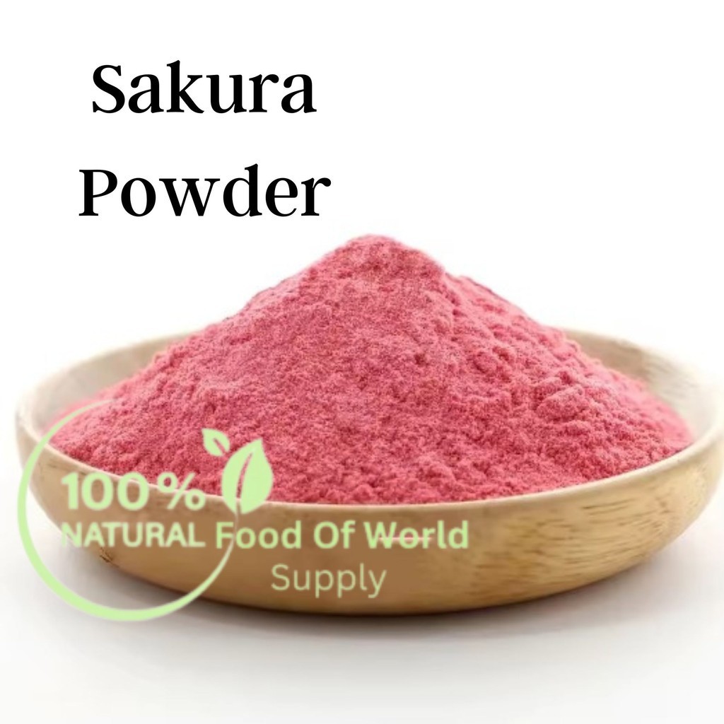 Sakura powder 1kg 日本 樱花粉 粉红 pink jelly cake jelly mooncake sakura ...