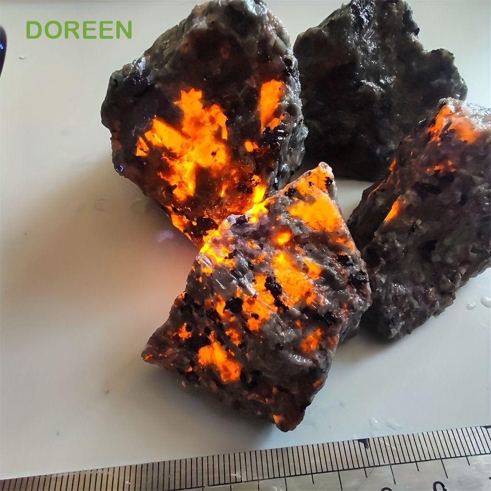 DOREEN Aromatic Stone, 100g Rough Flame Fire Stone, Fountain Rock ...