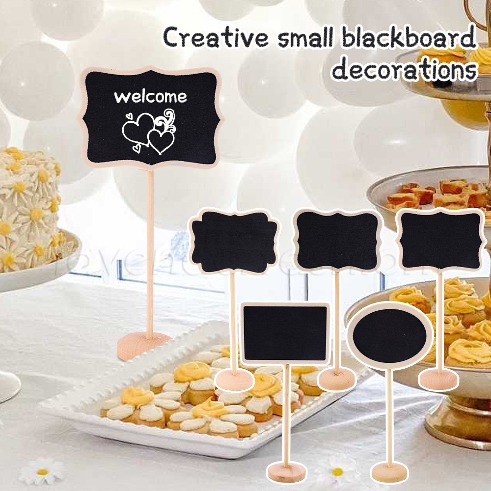 Mini Wooden Chalkboard - DIY Creative Message Crafts - Wedding Party ...