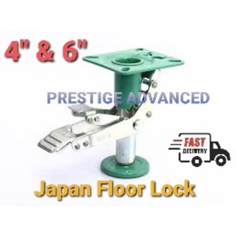 High Quality Japan or US Floor Lock for Castor Wheel DIY trolley ...