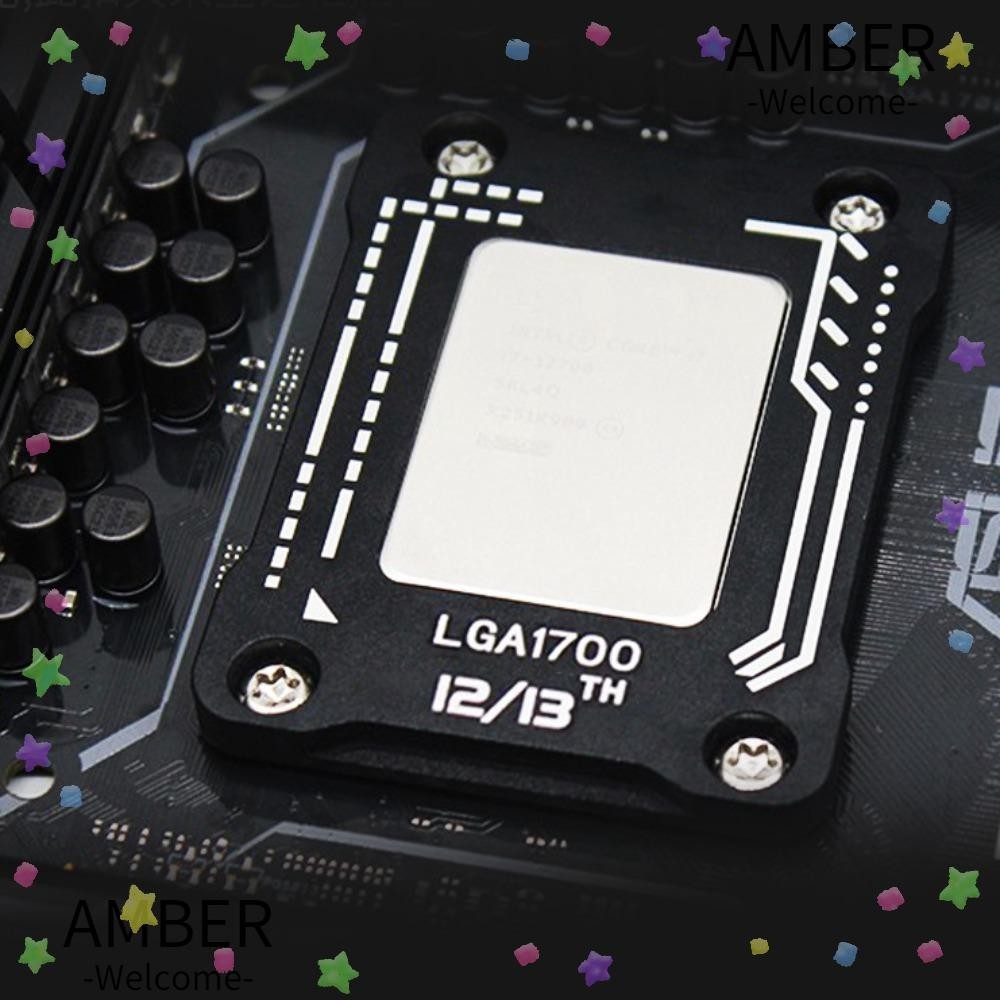 AMBER1 CPU Cover Plate, Aluminum Alloy Hollow Heat Dissipation CPU ...