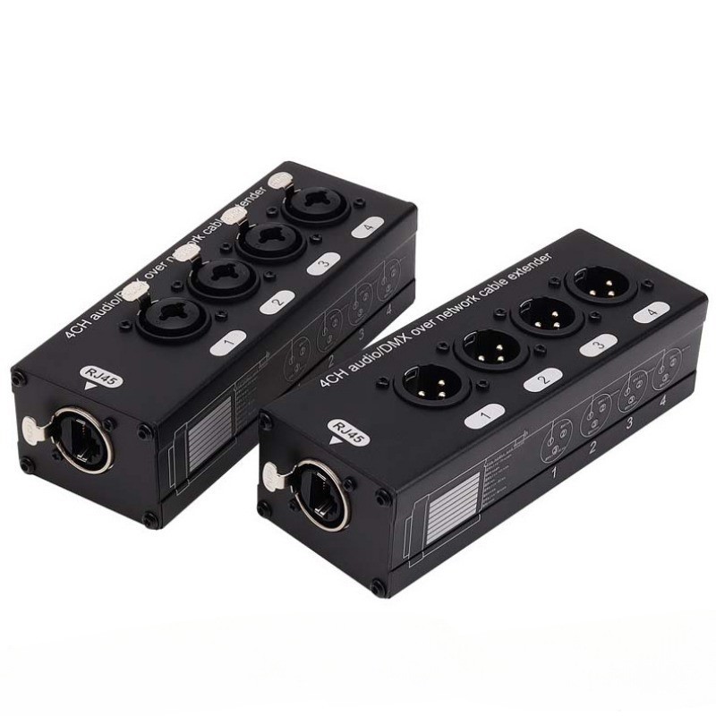 4 Channel 3 Pin Multi Network XLR Cable for Stage Sound Lighting and ...