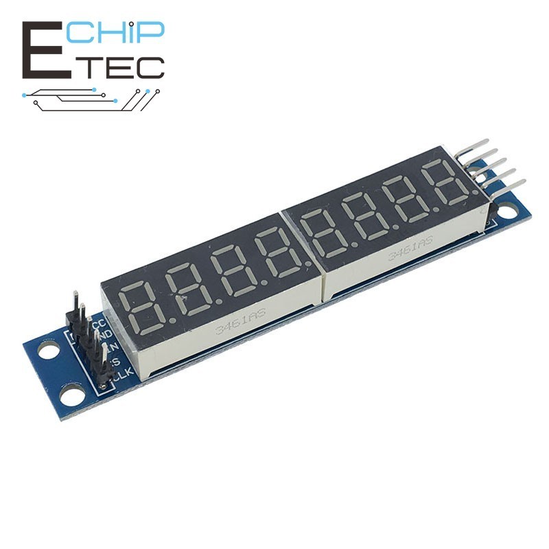 1PCS/2PCS MAX7219 LED Dot Matrix 8 Digit Digital Tube Display Control Module 3.3V 5V ...