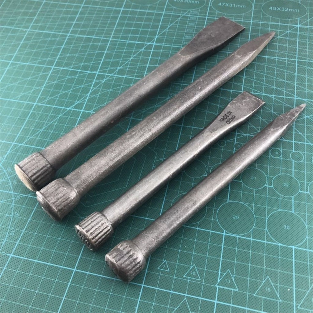 Chisel Cement Chisel Special Steel Flat Head Chisel Steel Punch Pattern ...