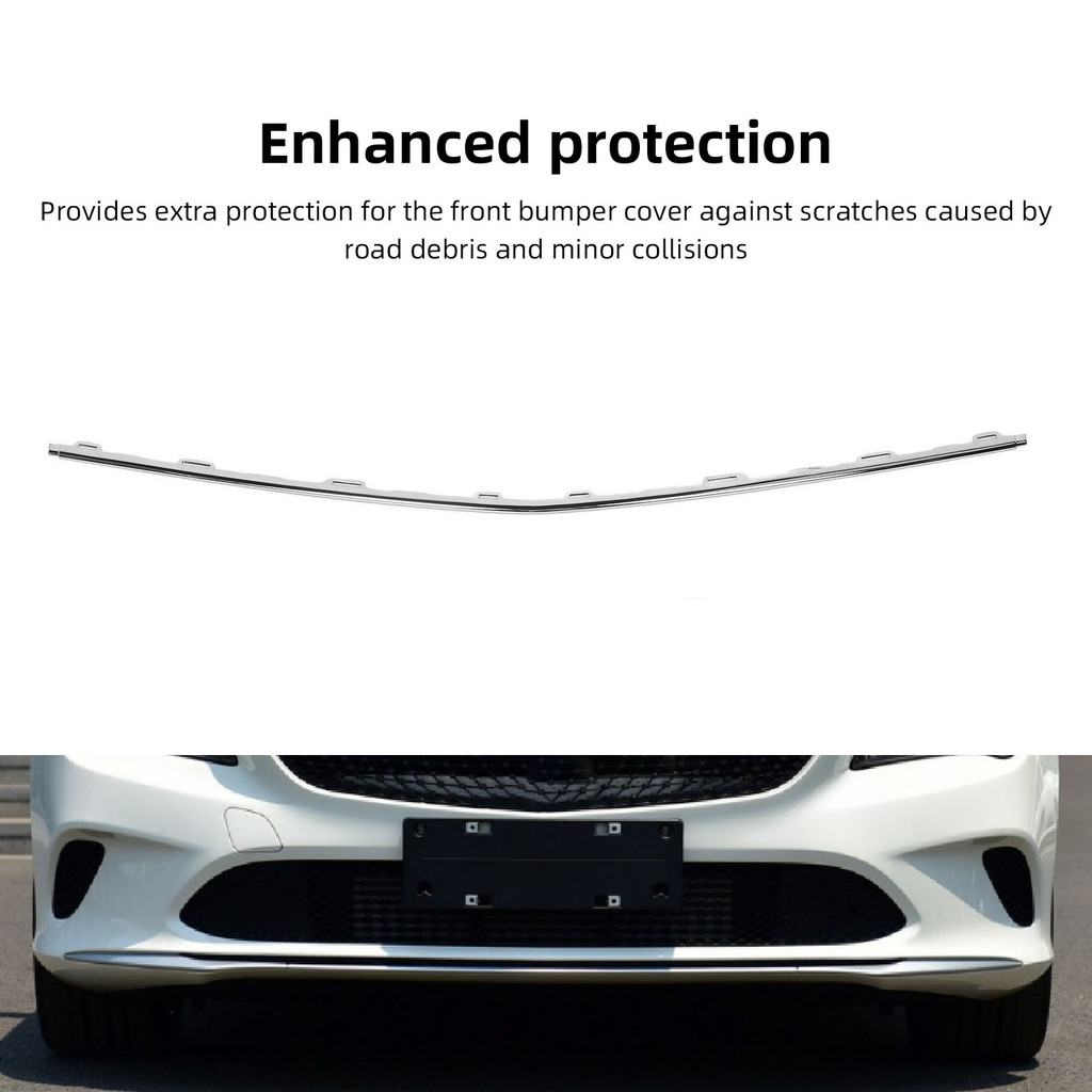 [Auto parts] Front Lower Bumper Face Bar Chrome Trim Molding 1178854900 ...