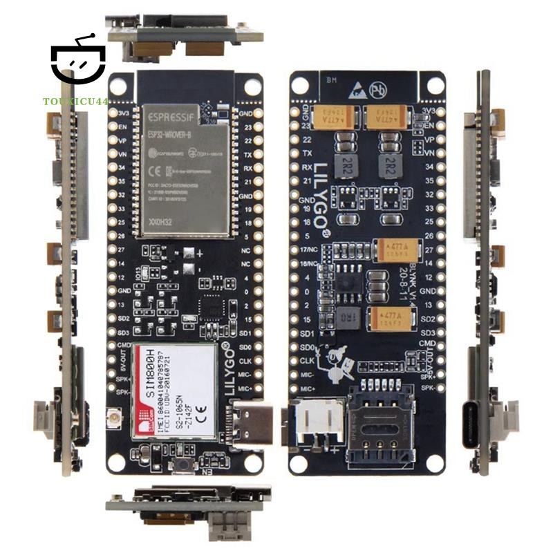 LiIYGO 1Set T-Call V1.4 ESP32 WI-FI+BT+BLE MCU Module ESP32-WROVER-B SImmodule SIM Card Slot ...