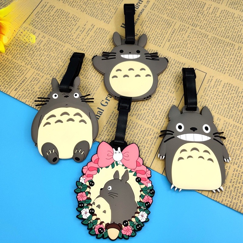 Travel Essential Luggage Tag My Neighbor Totoro Black Briquettes ...