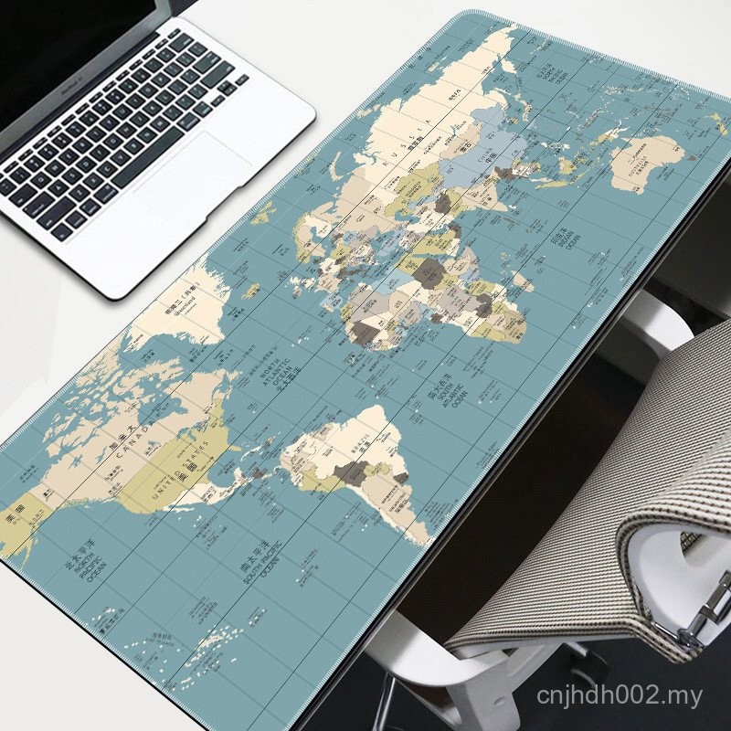 Shopee Official World Map Mat Oversized Computer Male Chinese Style ...