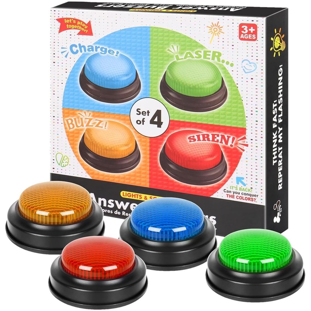 Supplement with Pure Supports AdvancedGame Show Buzzers, Classroom ...