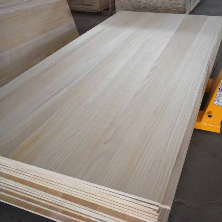 Papan teka-teki lurus paulownia, papan kayu pepejal, papan dinding kayu ...