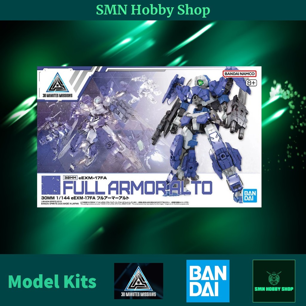 30MM 1/144 EEXM-17FA Full Armor Alto Toys Plastic Model Kit [30MM 30 ...