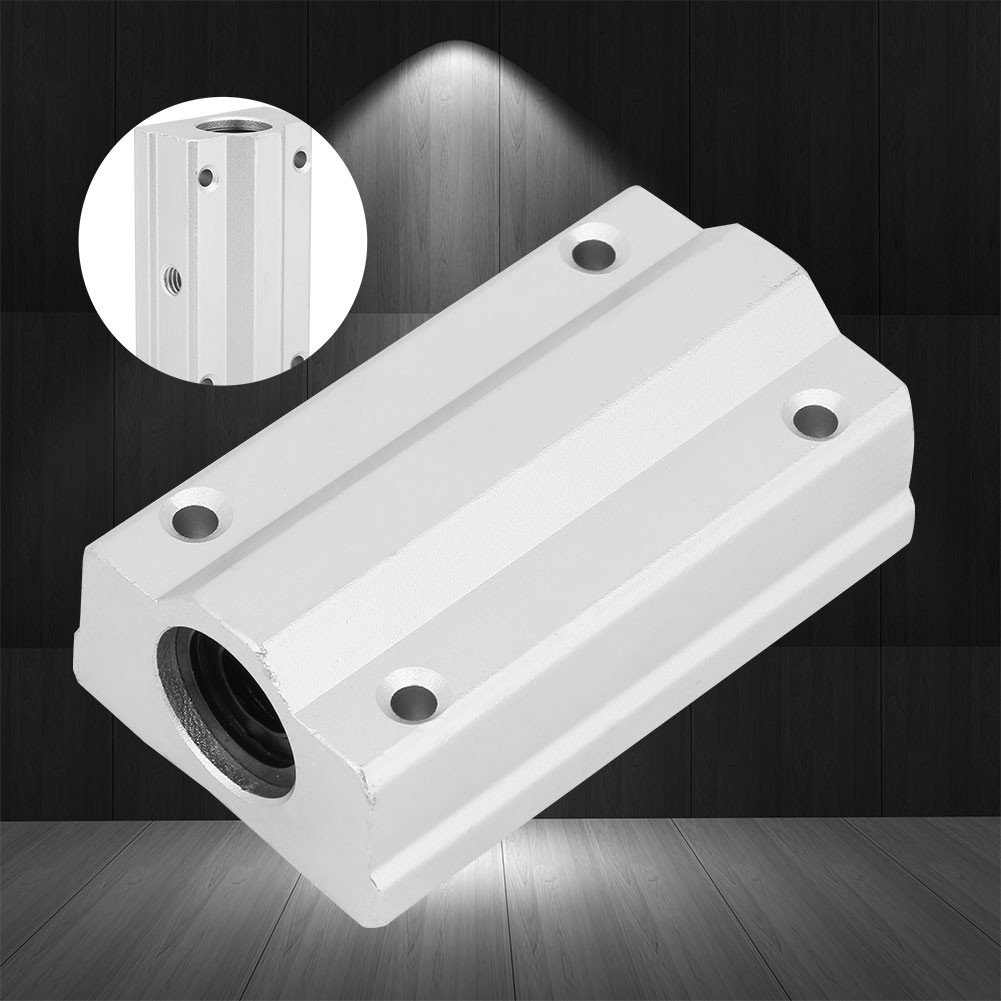 Xiyijia YWBL-WH SCS8LUU 8mm Aluminum Alloy Linear Motion Ball Bearing ...