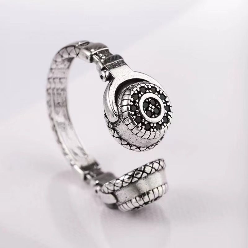 Papas Original Niche High-End Headset Ring Men Women Hip-Hop Street ...