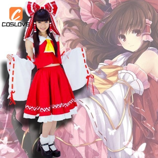 Anime Touhou Project Scarlet Weather Rhapsody Cosplay Full Set Costume ...