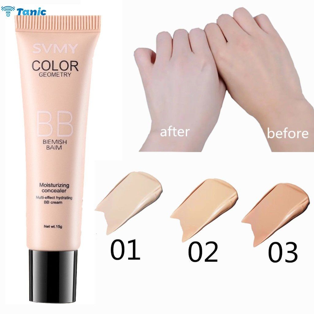 Svmy Bb Cream, Full-coverage Foundation&concealer, Color Correcting ...