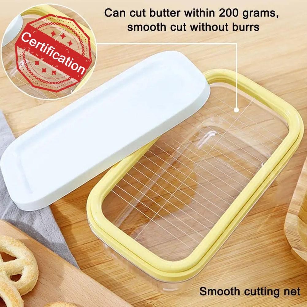 Butter Slicer Cutter Box Butter Storage Slicer Cutter Keeper With Lid ...