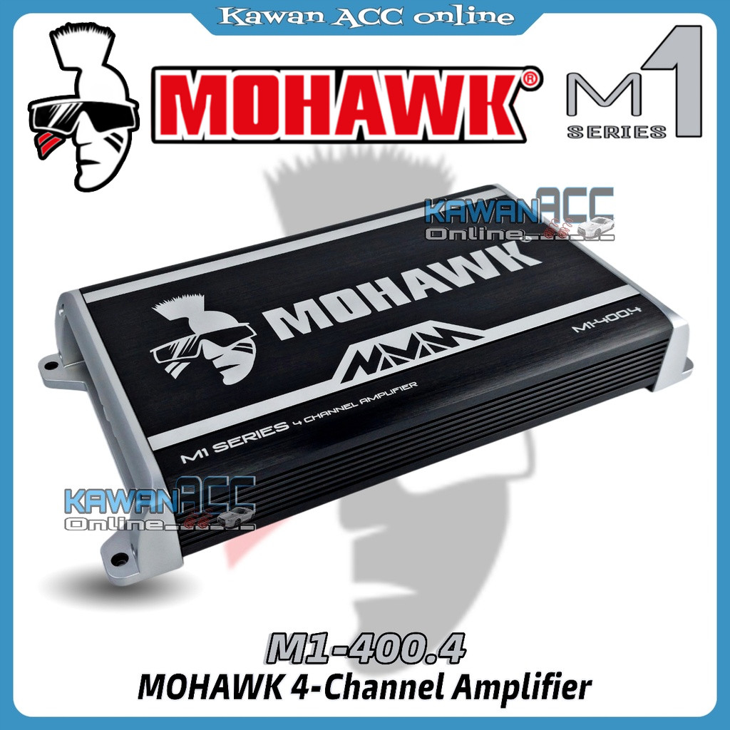 MOHAWK MS M1 Series 4-Channel Car Amplifier MS300.4/M1400.4 /MS-240.4 ...