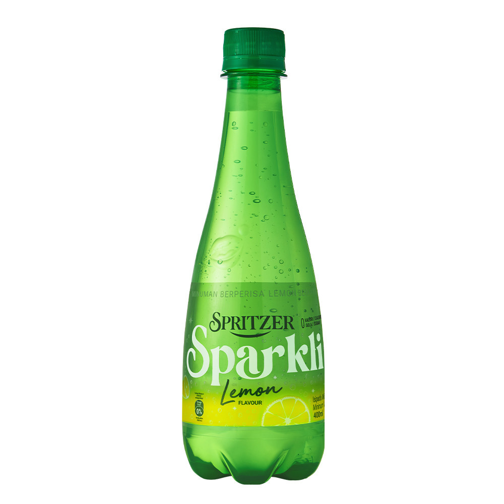 Spritzer Sparkling Mineral Water Lemon 24x400ml | Shopee Malaysia