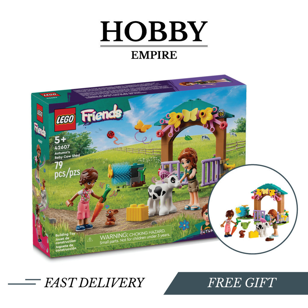 LEGO Friends 42607 Autumn’s Baby Cow Shed *Original LEGO + Extra Bubble ...