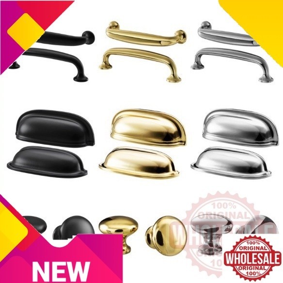 Eneryda Knob Handle Cup 20mm 27mm 89mm 112mm Stainless Steel Silver ...