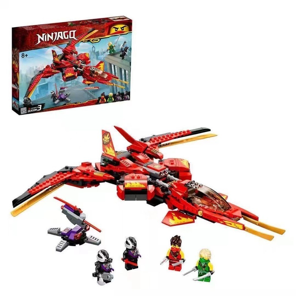 Phantom Ninja Series Building Block Kai's Flame Fighter Puzzle Assembly ...