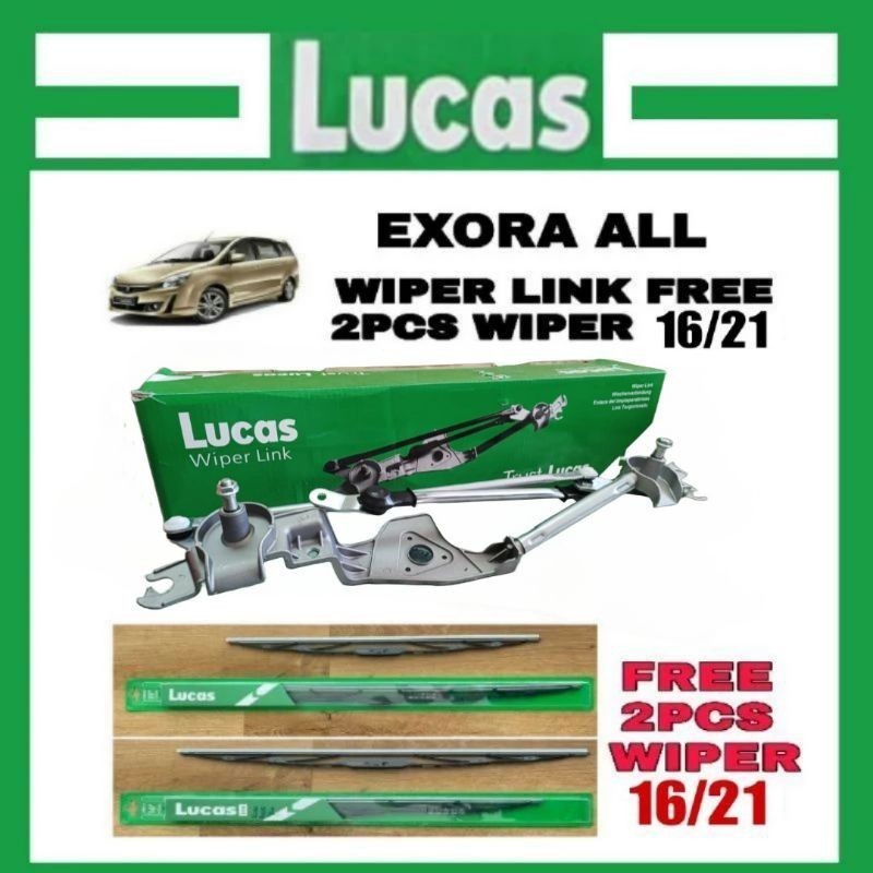 WK LUCAS ORIGINAL PROTON EXORA WIPER LINK 100 % ORIGINAL LUCAS FREE ...