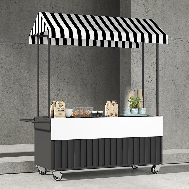 Wrought Iron Float, Stall Cart, Night Market Cart, Outdoor Mobile Snack ...