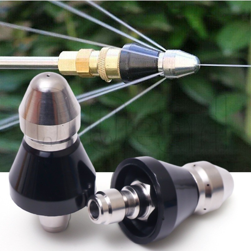 G1/4" High Pressure Nozzle - Sewer 6 Jet Nozzle - High Pressure Pipe ...