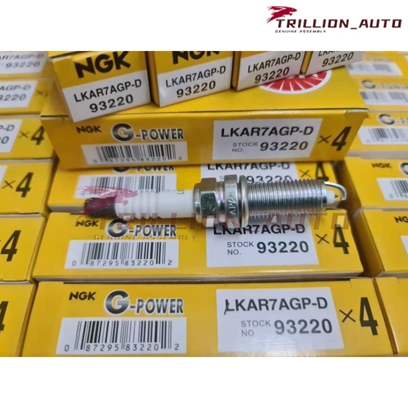 NGK G-POWER Platinum Spark Plug LKAR7AGP-D 93220 IRIZ BEZZA MYVI ALMERA ...