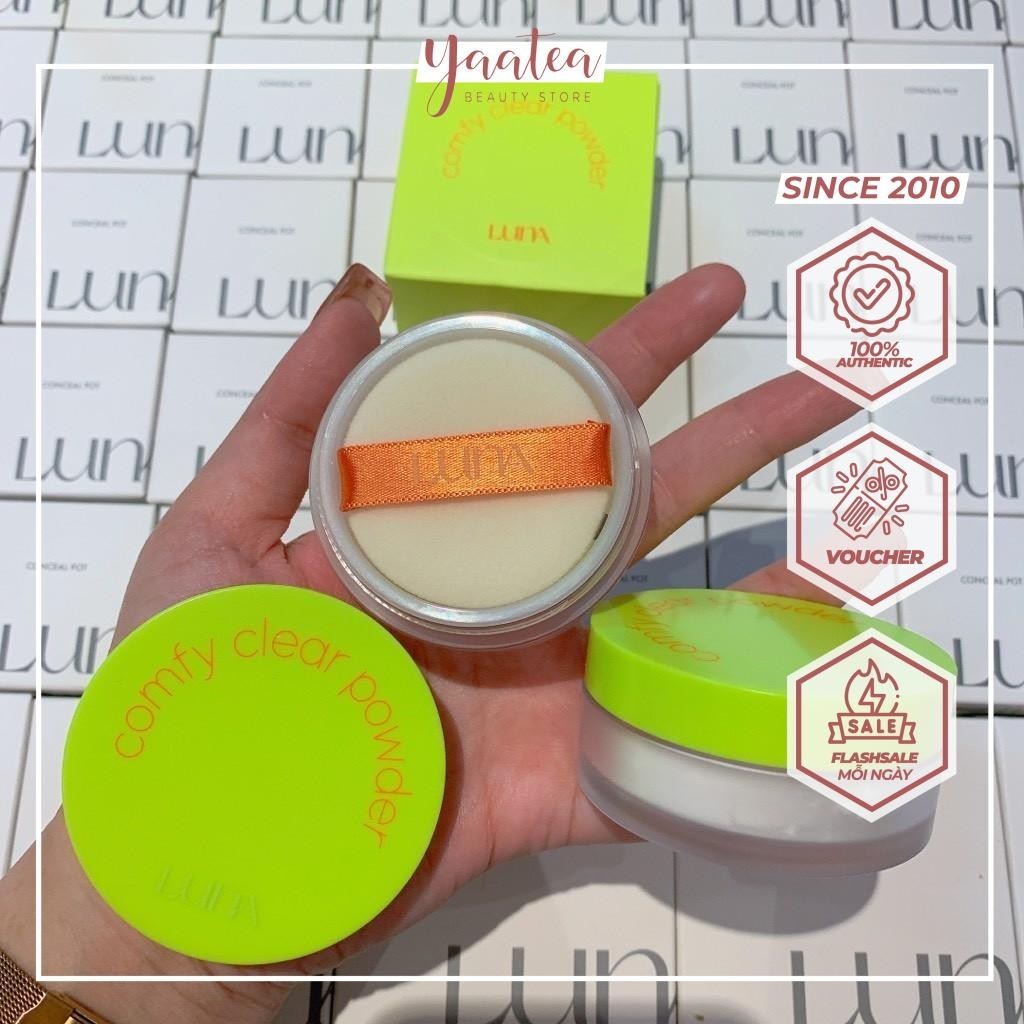 Luna Comfy Clear Powder 8g | Shopee Malaysia