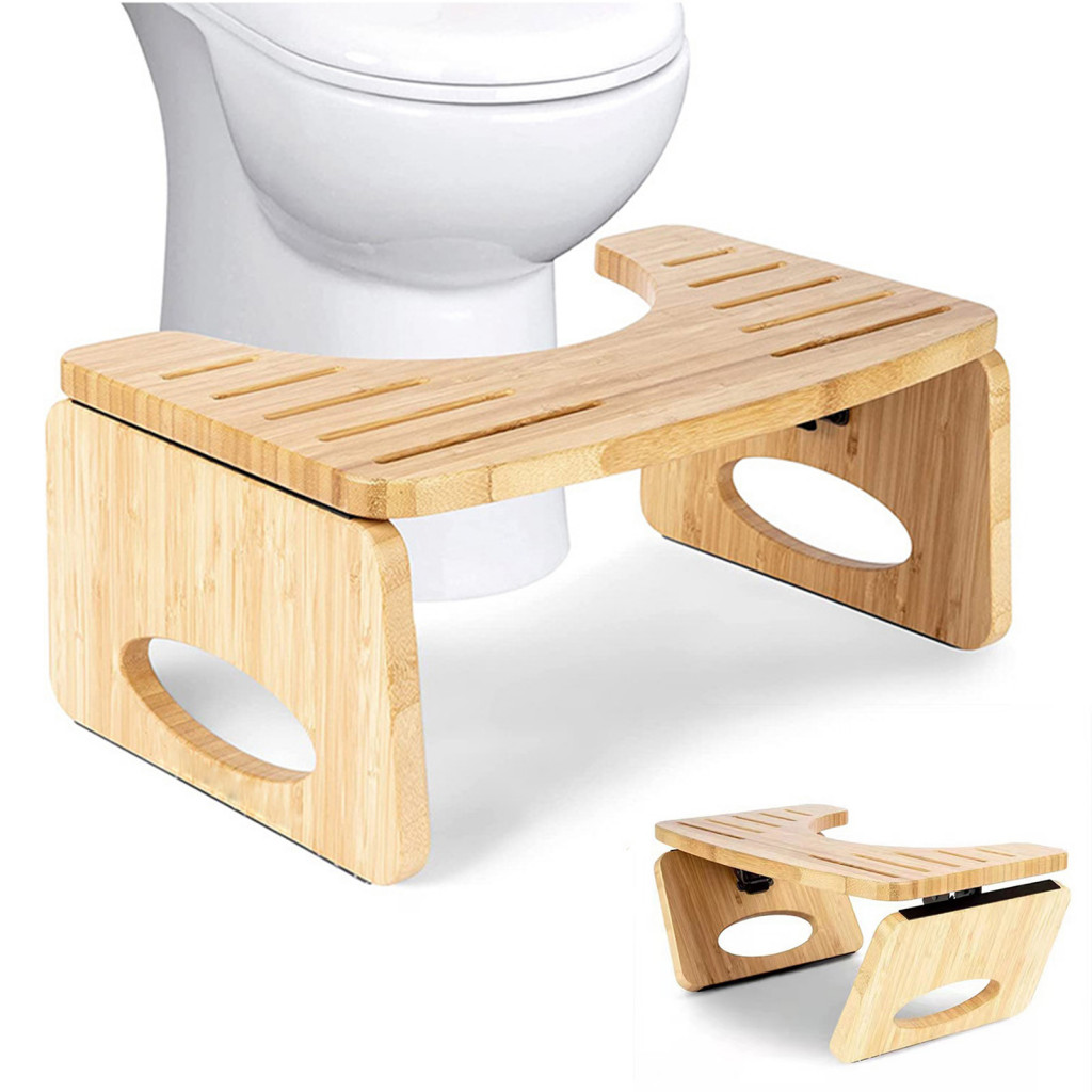 mooncute| Foldable Bathroom Potty Toilet Stool for Natural Posture ...