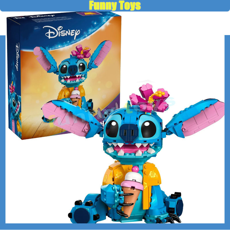 43249 Stitch building block Lilo and Stitch assembly ornaments children ...