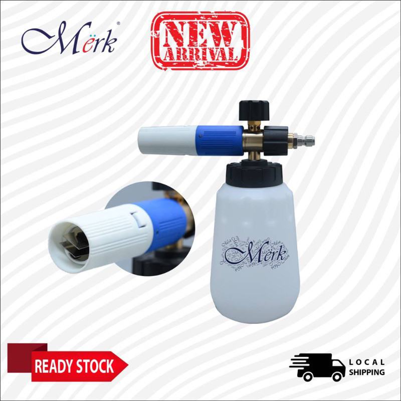 Merk foam cannon / heavy duty foam cannon ( 6 months warranty) | Shopee ...