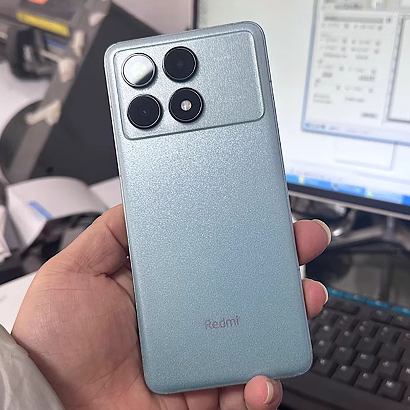 Transparent Matte and Clear Decal Skin for POCO X6 Pro Back with Side ...