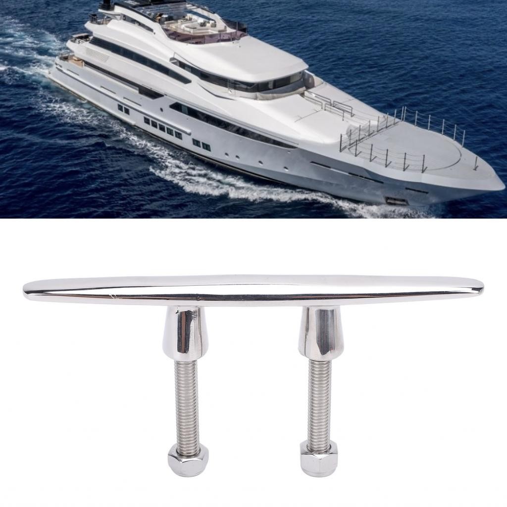 Cloudshop 6 Inch Boat Cleats Marine Grade 316 Stainless Steel Polished ...