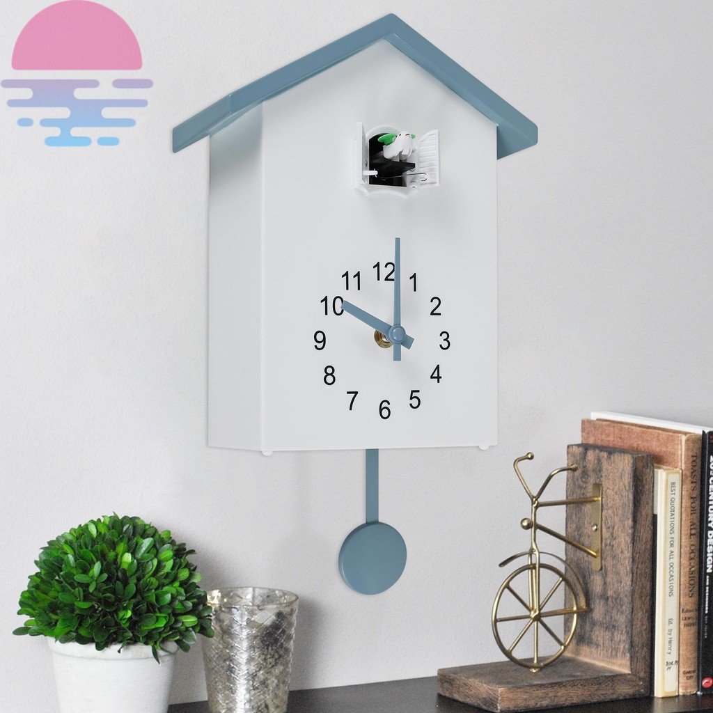 Cuckoo Clock with Chimer Minimalist Cuckoo Sound Clock with Pendulum ...