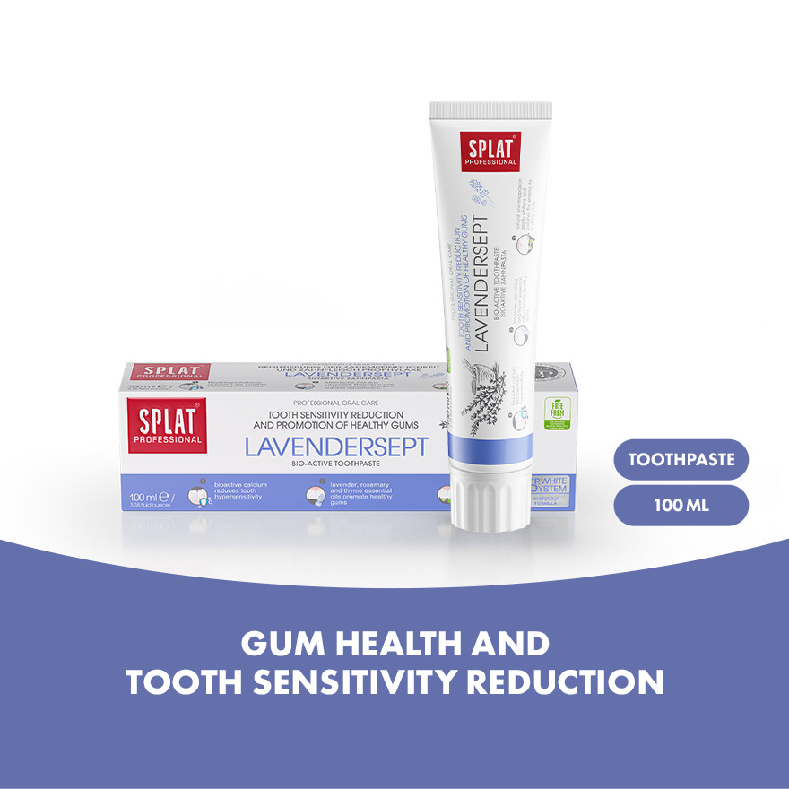 Splat Professional Lavendersept Bio-Active Toothpaste 100ml | Shopee ...