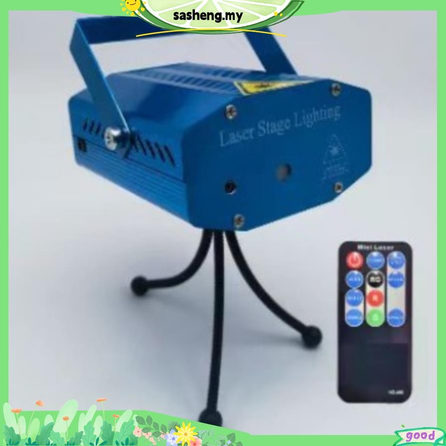 RGB Laser Stage Light 32 Styles Party Light Projector DJ Disco Sound ...