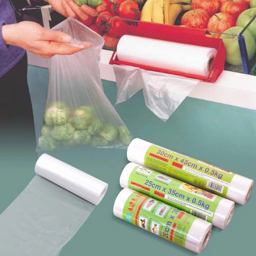 Biodegradable Food Bags, Stretchable Food Wrap, Safe Self-Decomposing ...