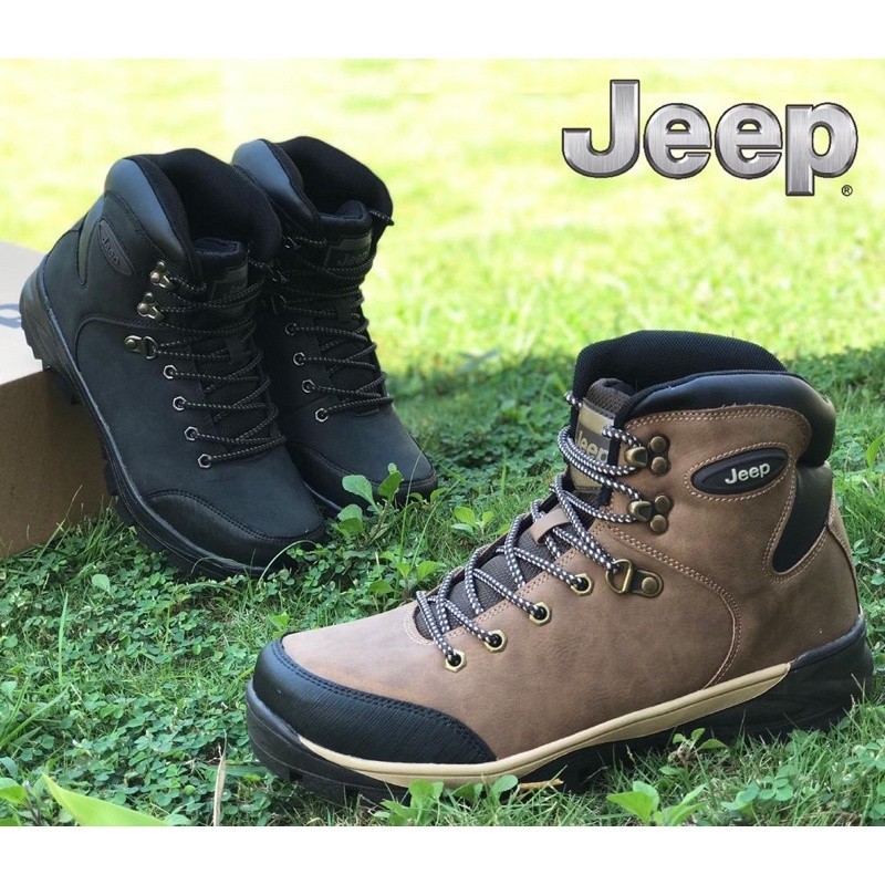 Jeep Extremely Recommended Jungle Hiking Adventure Boots Kasut ...